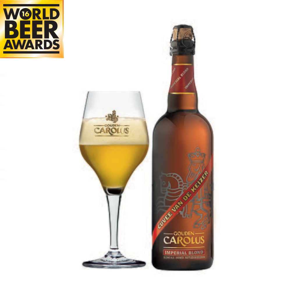 Gouden Carolus Cuvée van de Keizer Imperial Blond